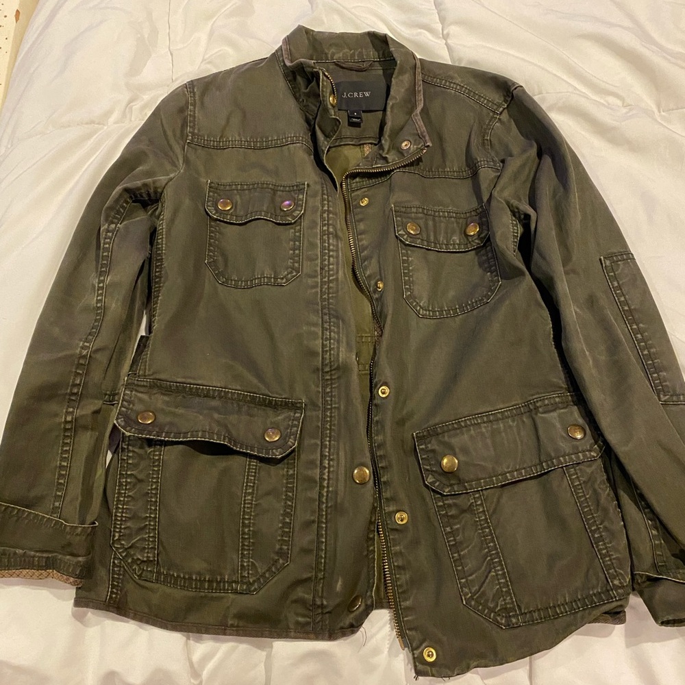 Jcrew Downtown Field Jacket Barely Worn - Gem